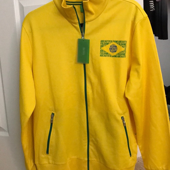 Hugo Boss | Jackets & Coats | Hugo Boss Brazilian Flag Track Jacket ...